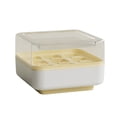 9 Grid Press Ice Cube Tray with Lid | Effortless Release Silicone Ice ...