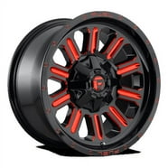 Fuel 1PC Aluminum Rim D644 CONTRA 18X9in Gloss Black Blue Tinted Clear ...