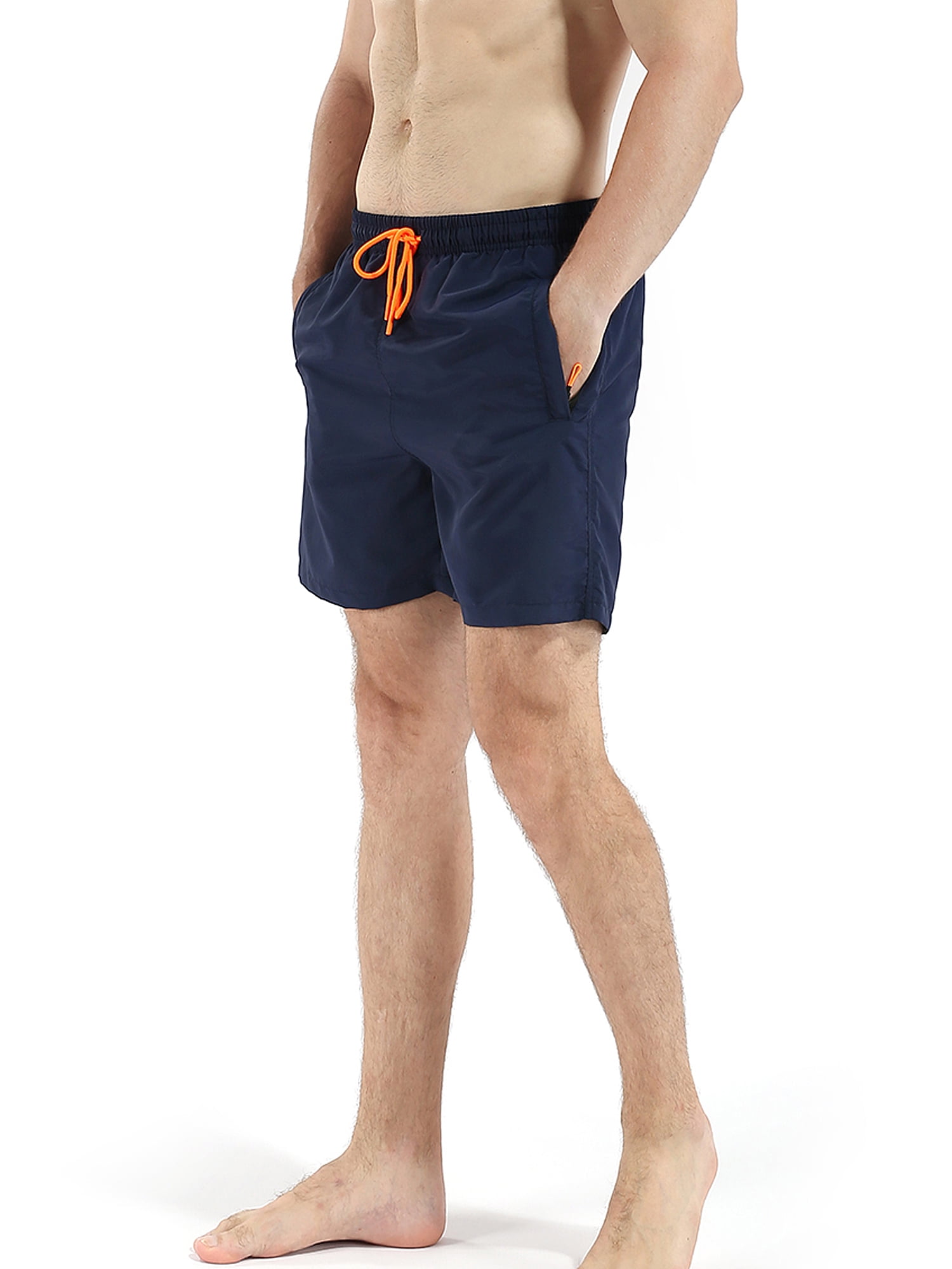 Hanerdun Men Swim Trunks Male Waterproof Beach Shorts Quick Dry Pocket ...