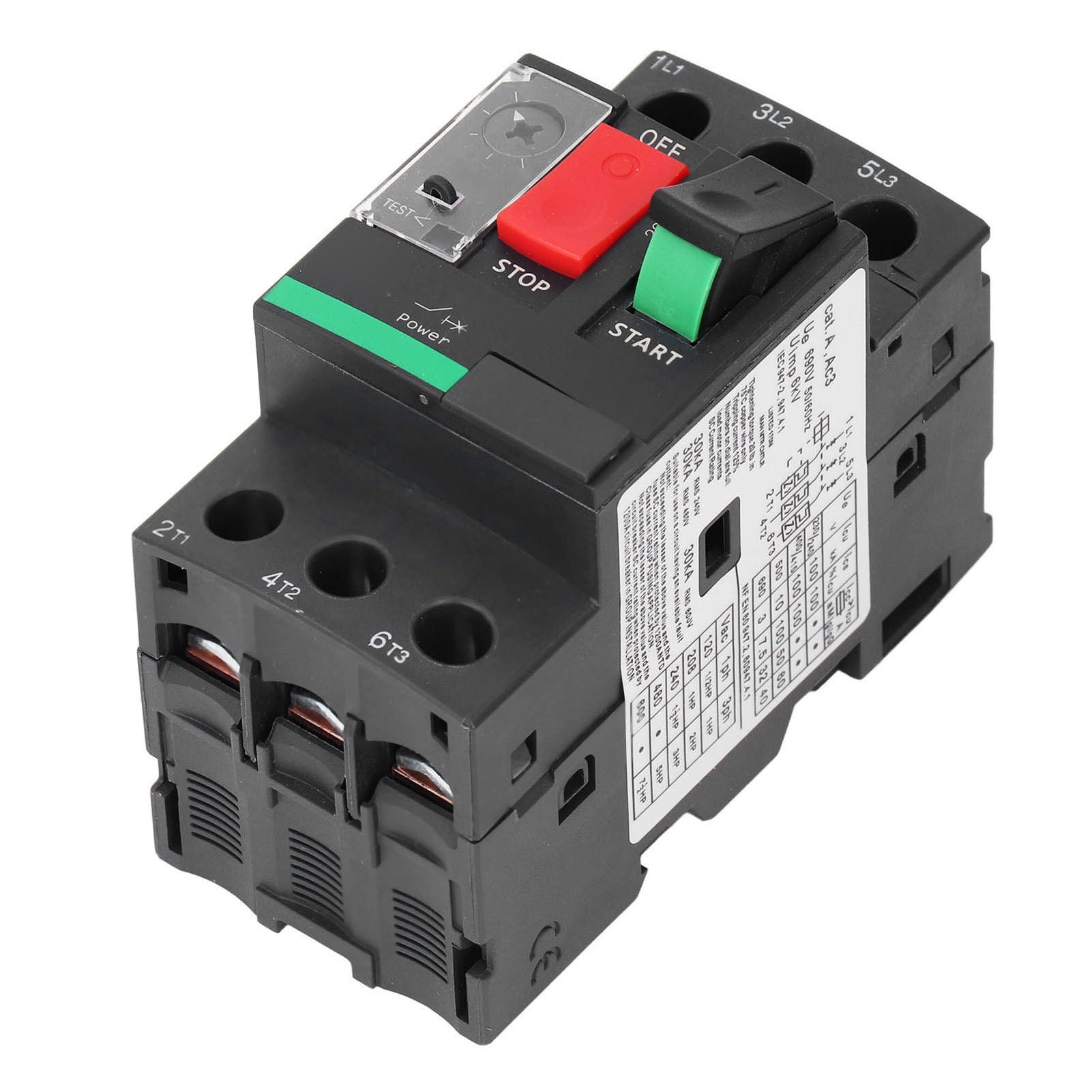 Interruptor Disyuntor, Disyuntor De Motor Cableado Fácil Profesional ...