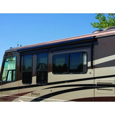 Carefree RV HI1926262TR RV Slide-Out Automatic Awning, Black Solid ...