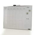 BAZIC Magnetic Dry Erase Calendar Board Aluminium Frame 16"x20", 6-Pack ...