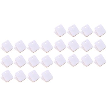 Hesroicy Multifunctional Transparent Triangle Clips - Reusable Desktop ...