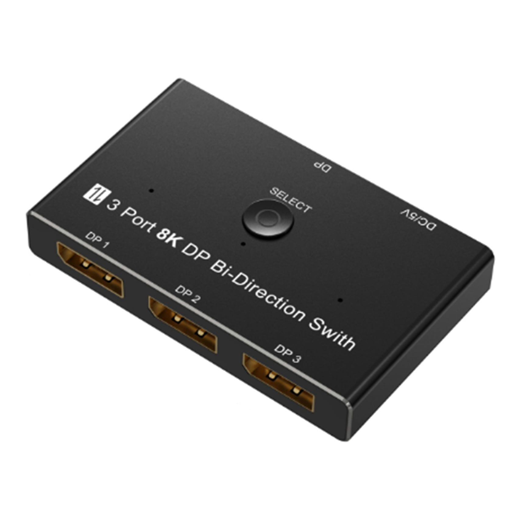 DisplayPort 1.4 Splitter 1X3 Interchange Switcher 8K@30Hz HD Display 4K ...