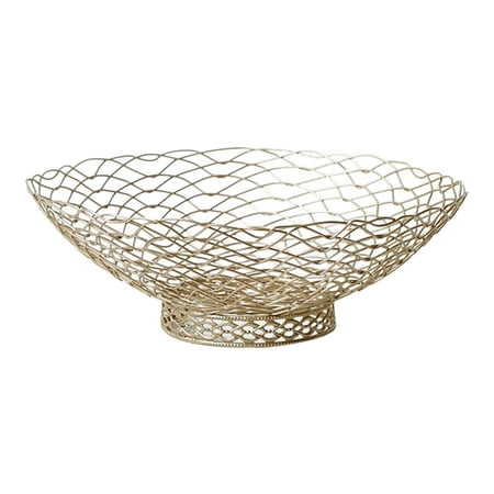 Living Room Fruit Basket Candy Bowl Iron Wire Rustproof Large Capacity ...