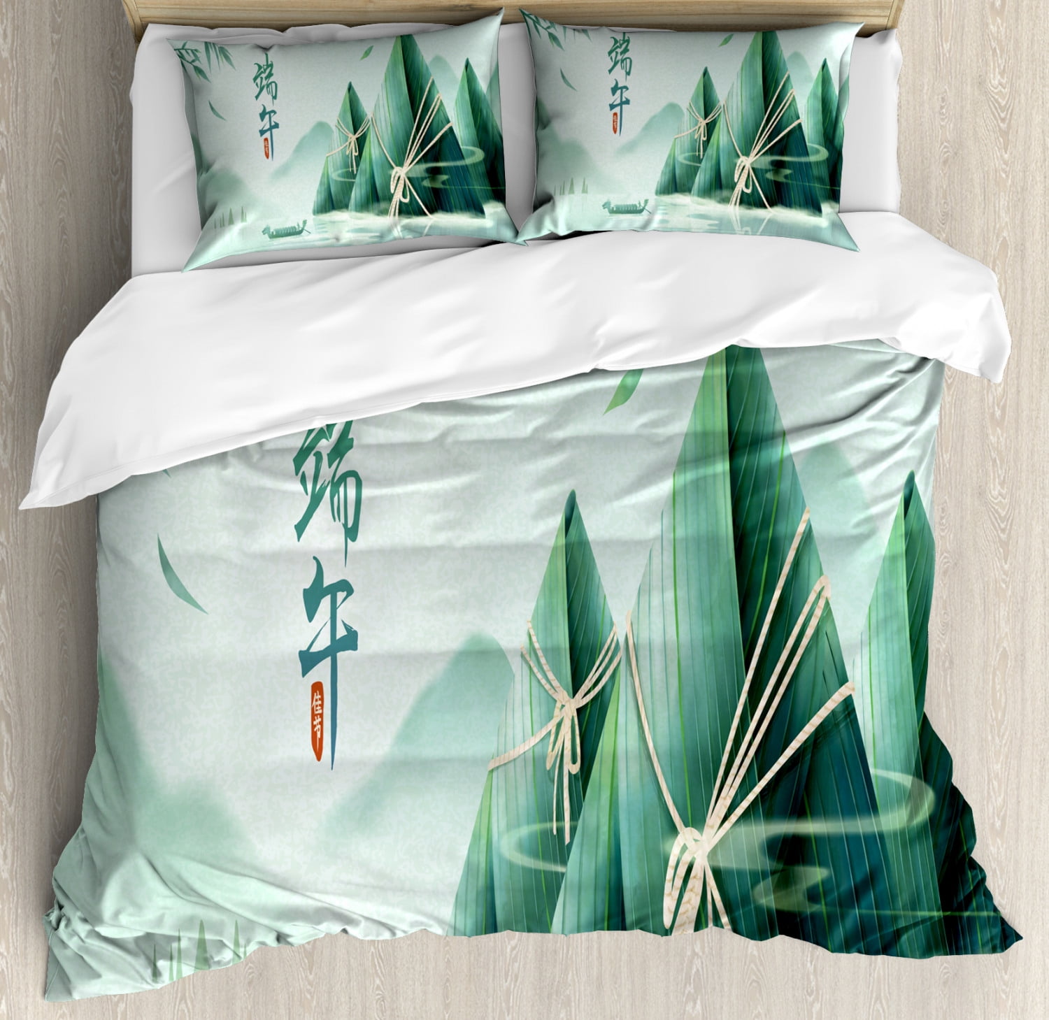 Chinese Duvet Cover Set King Size, Asian Culture Traditional Rice ...