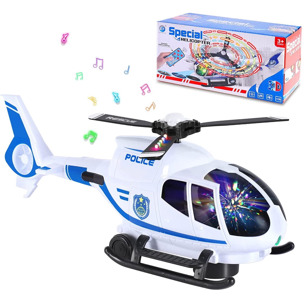 CJC Airplane Toy Helicopter Toys with Attractive Lights, Music and ...