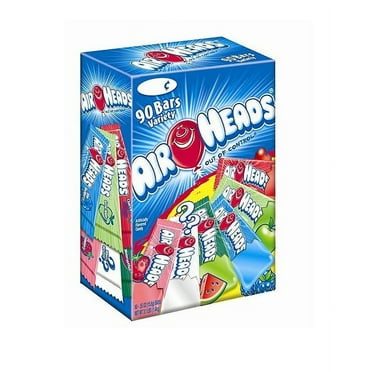 Airheads Candy Variety Pack, Individually Wrapped Assorted Fruit Mini ...
