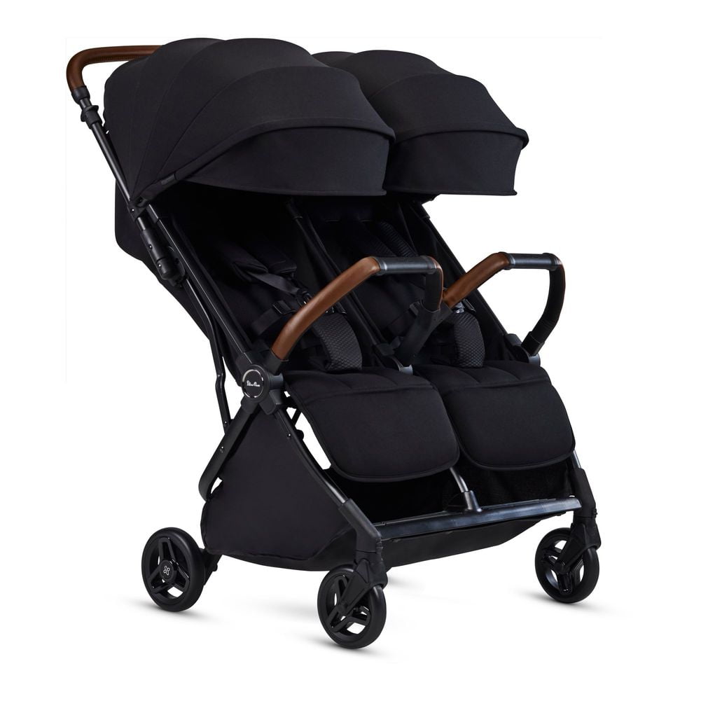 Click here for Silver Cross Jet Double Travel Stroller - Black prices