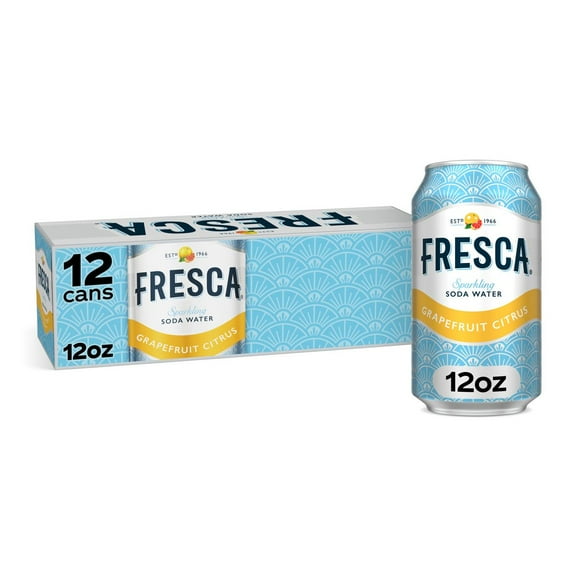Fresca Original Citrus Carbonated Fruit Soda, Natural Flavors, 12 fl oz ...