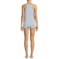 Jaclyn Tank Top and Shorts, 2-Piece Pajama Set - Walmart.com