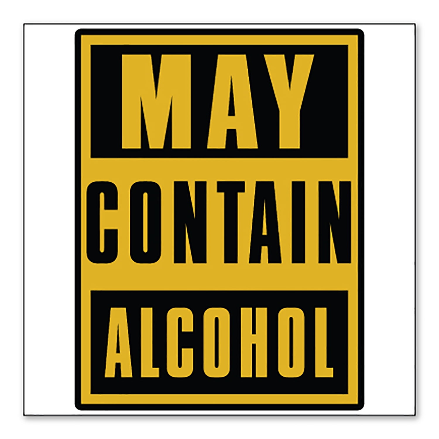 DistinctInk Custom Bumper Sticker - 3" x 3" Decorative Decal - White ...