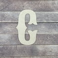Wooden Letter Unfinished, Circus Font, Craft Cutout - Walmart.com