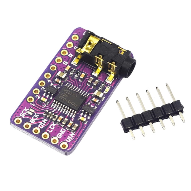 Módulo digital DAC GY-PCM5102 I2S IIS -Convertidor de voz a analógico ...