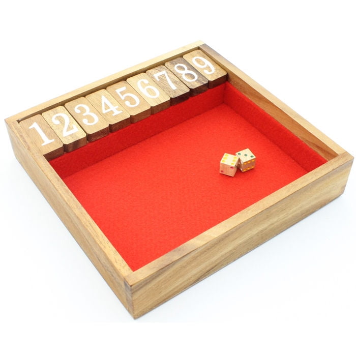 Shut The Box (Large) - Classic Game - Walmart.com