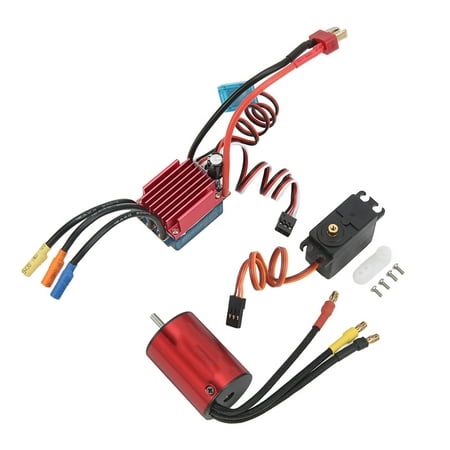 RC Motor Speed Controller Kit,S2838 3200KV Brushless Motor KV Motor AES ...