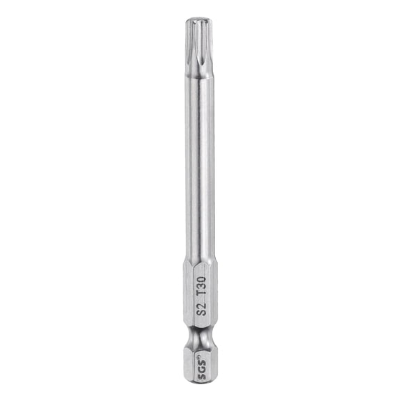 Uxcell T20 Magnetic Security Star 5 Point Torx Screwdriver Bit 1/4" Hex ...
