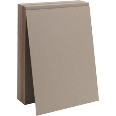 Box Partners Chipboard Pads 8" x 10" Kraft 1050/Case CP810 - Walmart.com