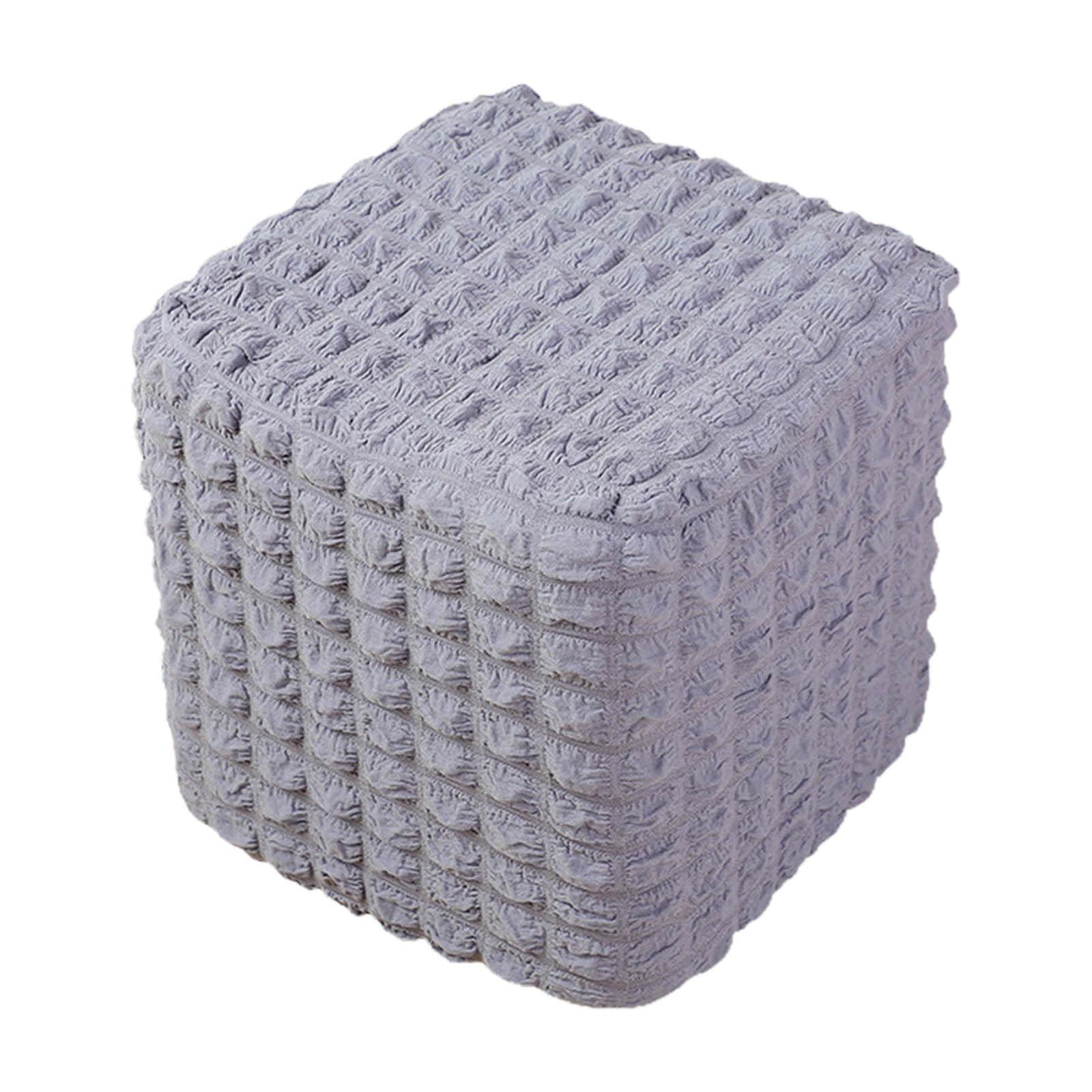 Click here for Tnarru Stretch Ottoman Slipcover  Stool Ottoman Sq... prices