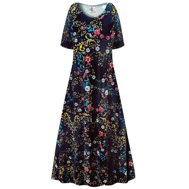 Plus size 8x Extra Tall Womens Strechy Round Neckline with Short Sleeve ...