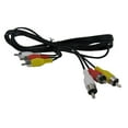 Walmart 6ft Composite LR AV RCA Cable, Audio Video Wires Input, Red ...