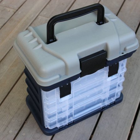 Multifunction Fishing Tackle Box Storage System Rack | Walmart Canada