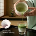Matcha Whisk Set 6 Ceramic Kit Includes Bowl & Holder (chasen) Sifter ...