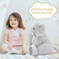 MorisMos Large 20'' Kids Friendly Gray Elephant Stuffed Animal: Big ...