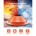 Roof Pipe Flashing Boot 10-19", Silicone Roofing Jack, High Temp ...