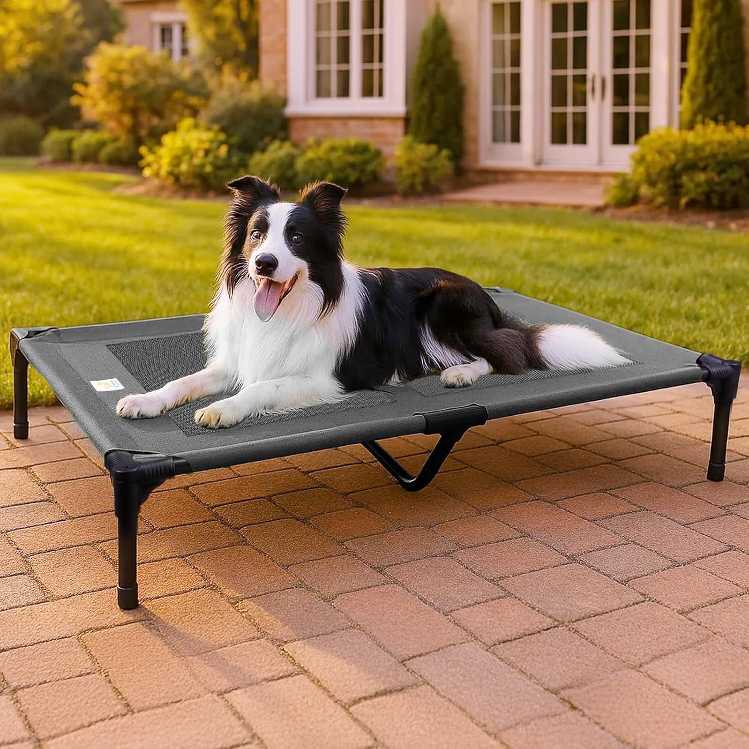 Click here for Siabc-Elevated Outdoor Dog Bed For Large Dogs  42... prices