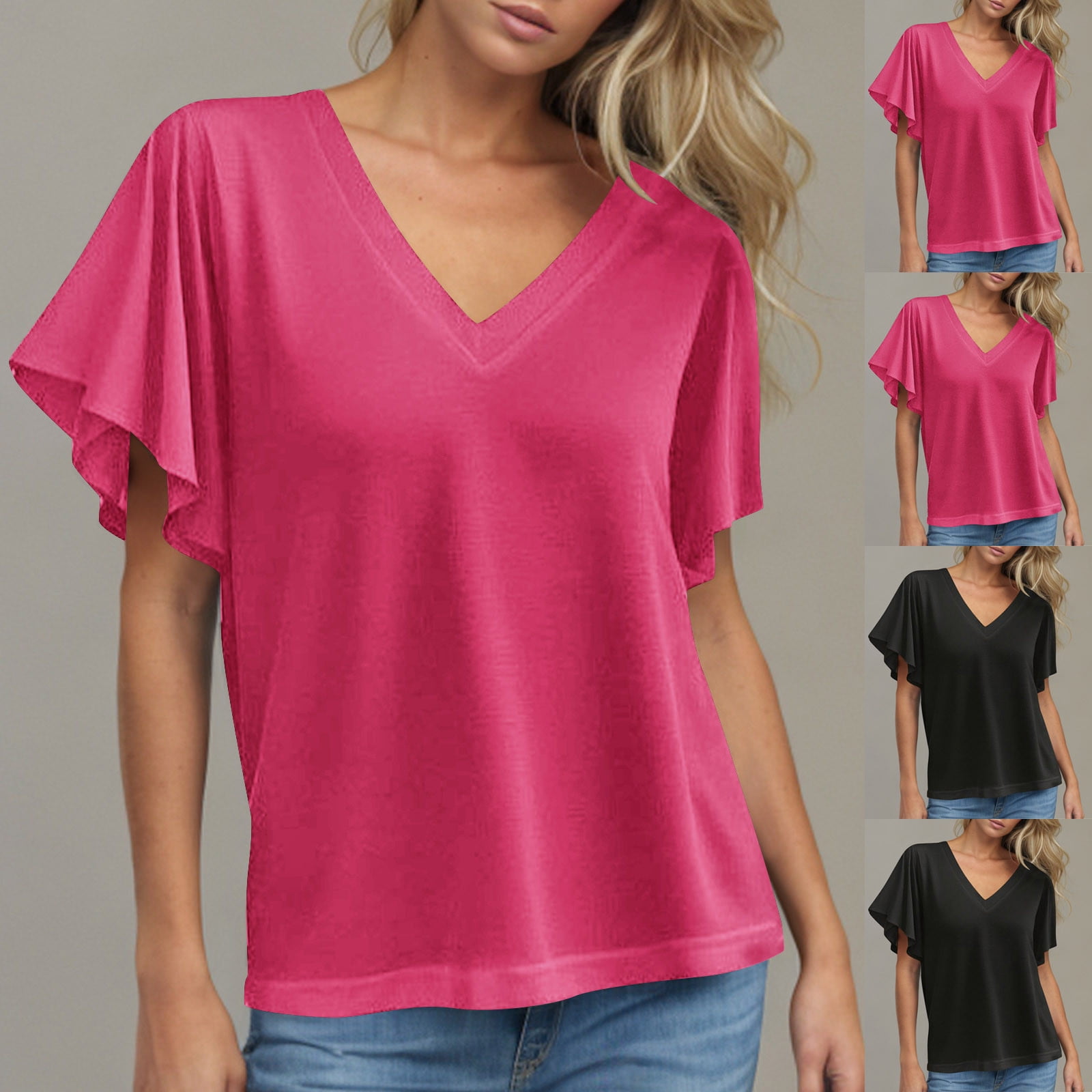 Click here for Jdqjbz Womens Short Sleeves T Shirt Summer Top wom... prices