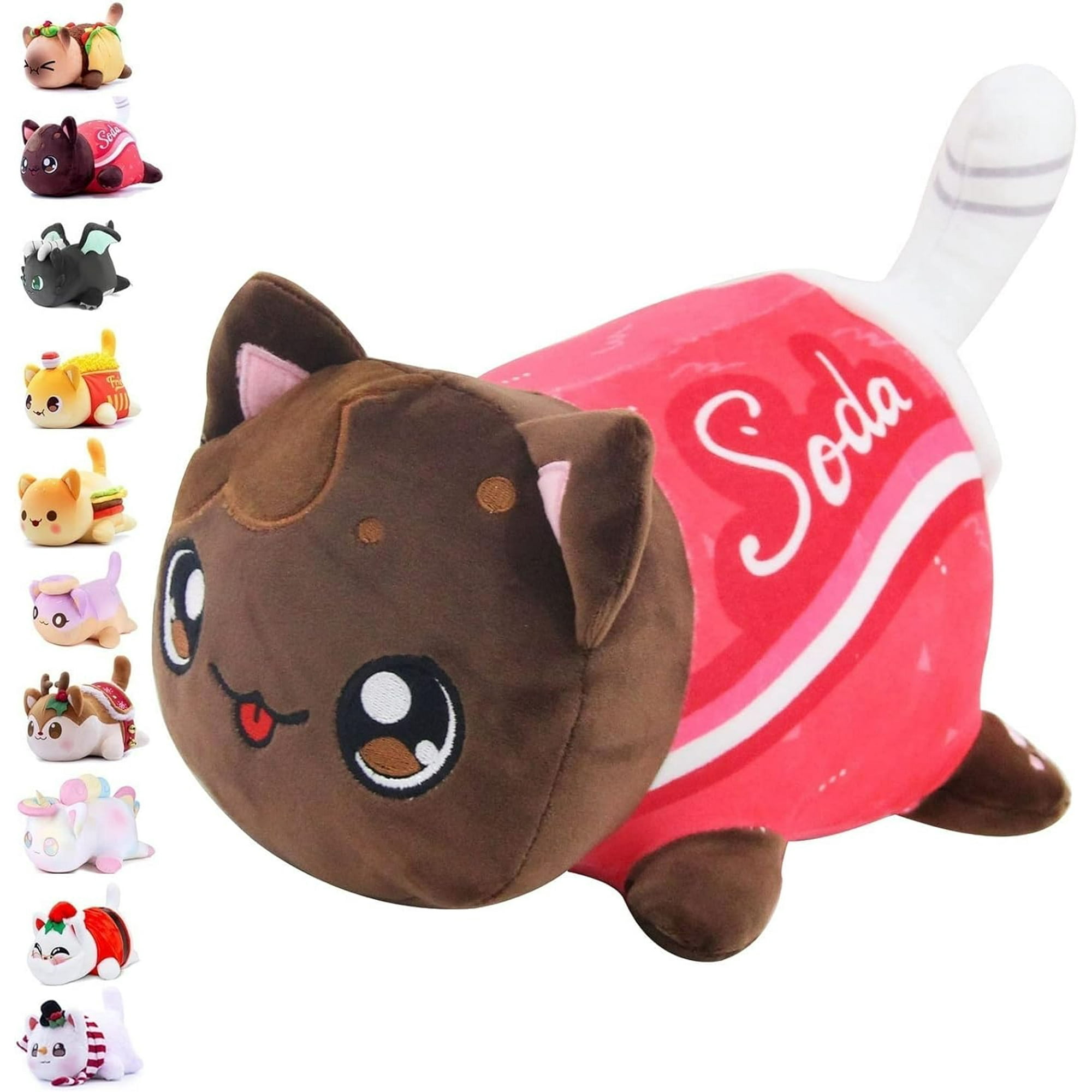Click here for Hahdaxia Plushie Cat， Plush Food Styling Meow  Don... prices