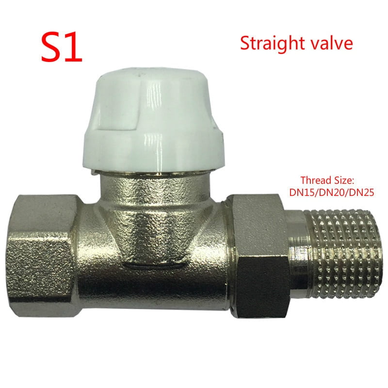 Brass Thermostatic Control Valve Straight Angle valve PPR valve Heating ...