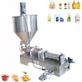 INTBUYING Paste Filling Machine 100-1000ml Piston Filler Machine for ...