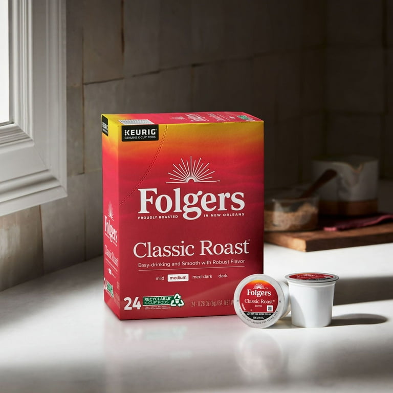 Folgers Coffee Cup