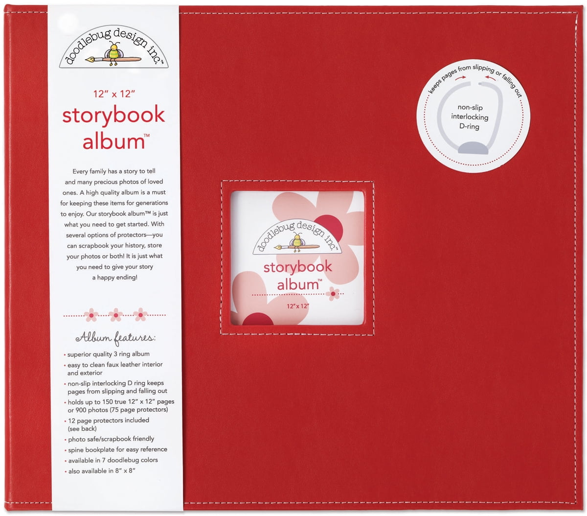 Doodlebug Storybook Album 12"X12" Ladybug - Walmart.com