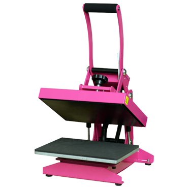 Swing Design 15" x 15" Swing Away 8-in-1 Heat Press - Pink - Walmart.com
