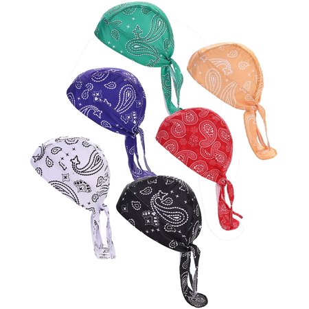 Do Rags Men Doo Rags for Motorcycle Biker Durags Men Skull Bandanas Dew ...