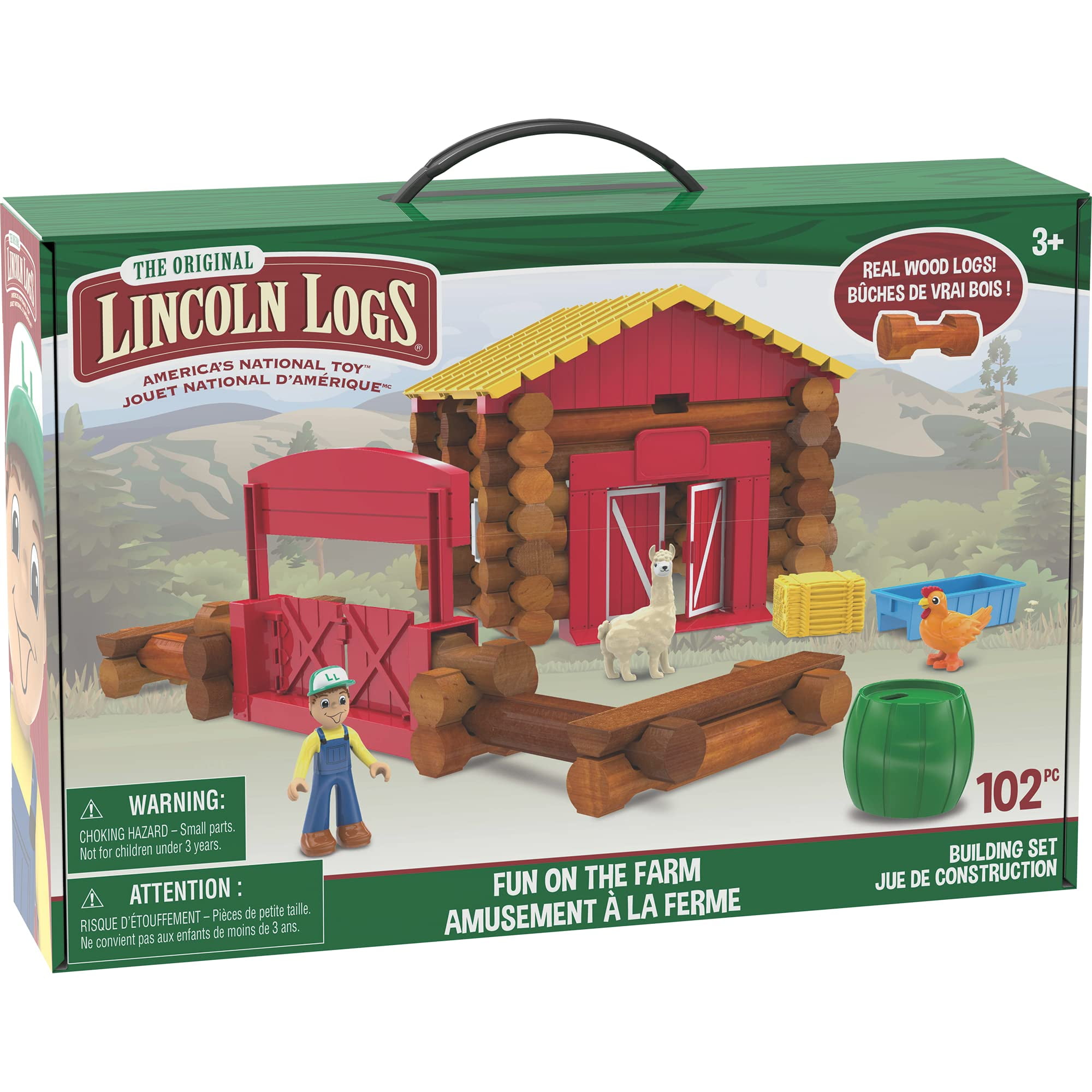 Click here for Basic Fun! Lincoln Logs Â Fun On The Farm - 102... prices