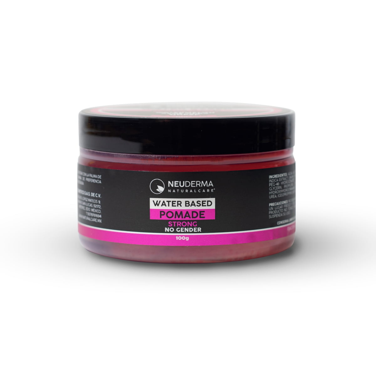 Pomada Para Cabello Base Agua Sin Género Aroma Sandía 100gr Neuderma ...