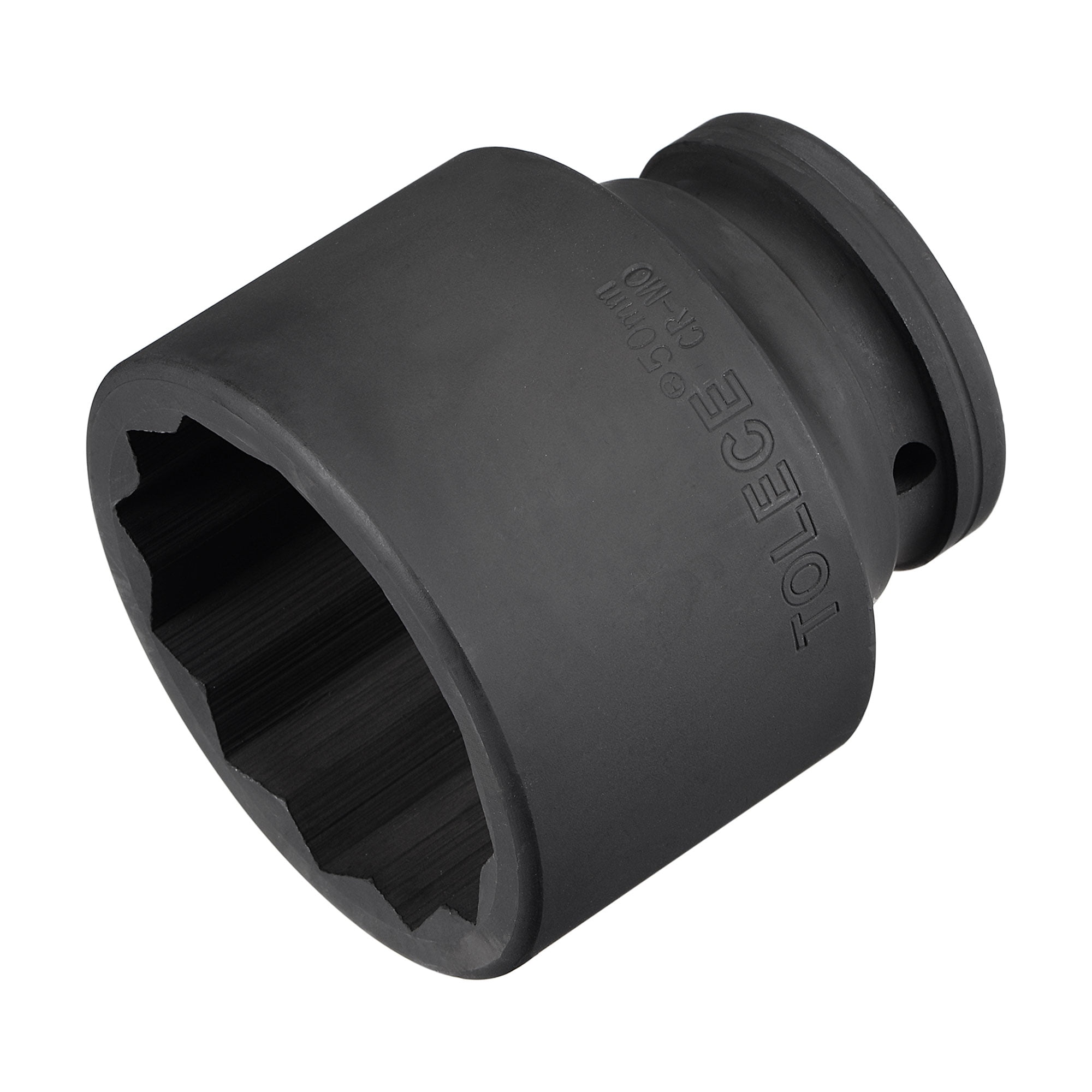3/4" Drive 50mm 12-Point Impact Socket, CR-MO Steel 70mm Length ...