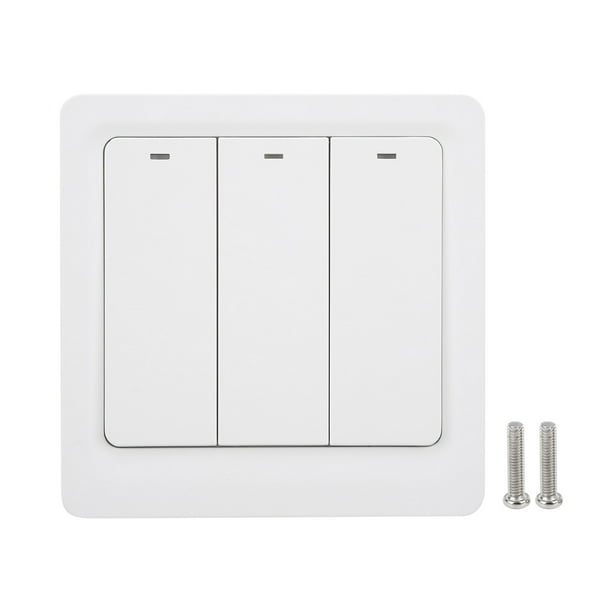 Smart Light Switch,Wall Smart Light Switch Wall Panel Smart Switch Push ...
