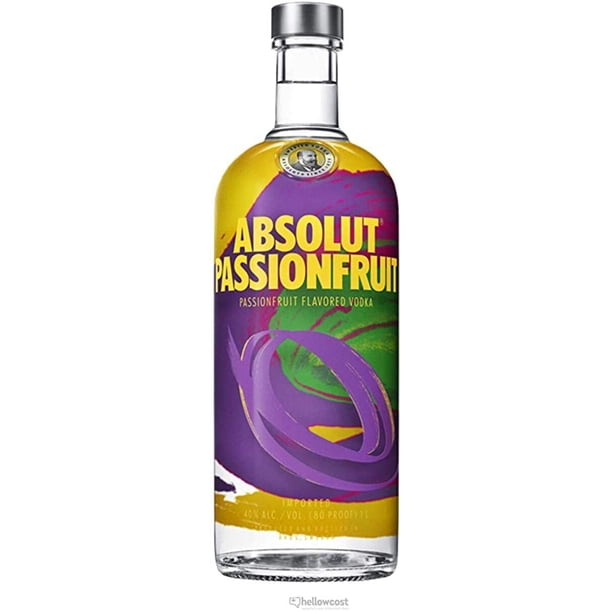 Pack de 12 Vodka Absolut Passion Fruit de 750ML Absolut 750ml | Bodega ...