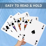 GSE Games & Sports Expert 8" x 11" Jumbo Playing Cards, Super Big Giant ...