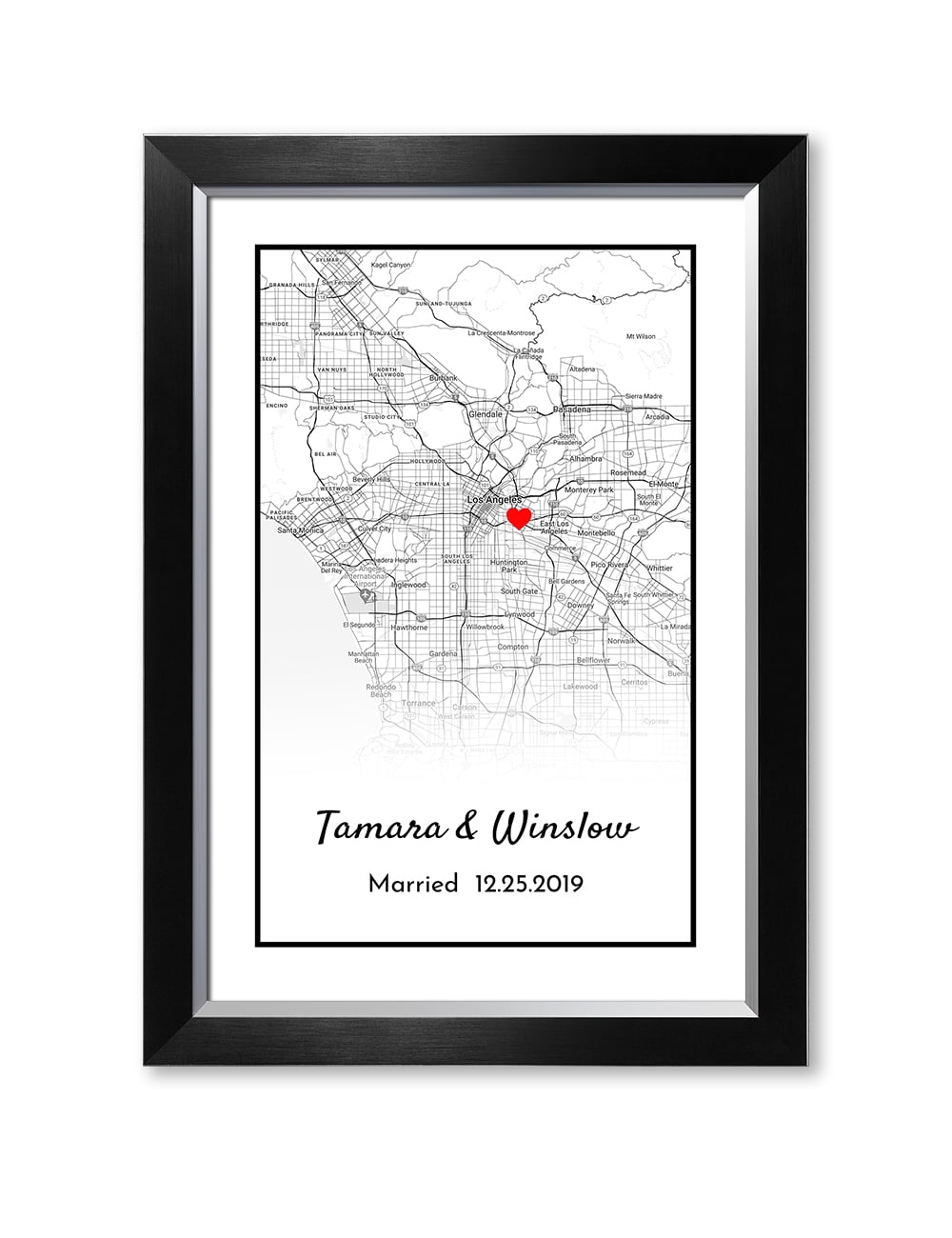 DECORARTS Personalized Street Map, Customizable Map, Custom City Map ...