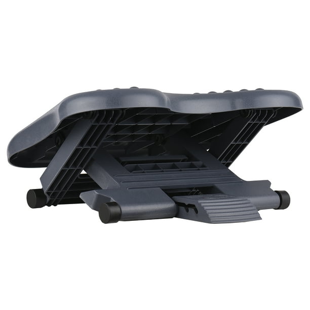 FlyFlise Under Desk Footrest with Massaging Bead Adjustable Ergonomic ...