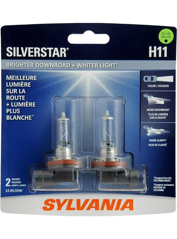 Sylvania H11 Headlight Bulbs in Sylvania Headlights - Walmart.com