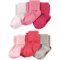Luvable Friends - Roll Cuff Socks, 6-Packs (Baby Girls) - Walmart.com ...