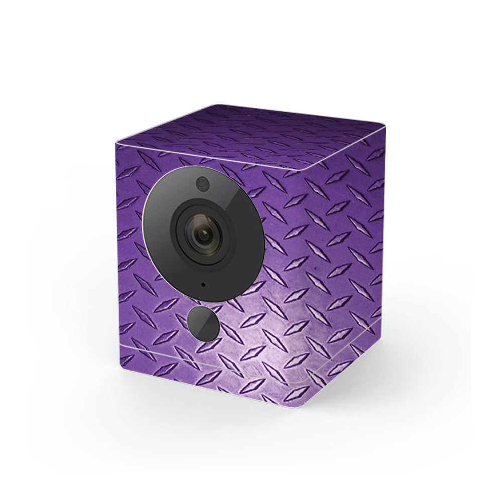 Skin Decal Wrap Compatible With Wyze Cam V2 Sticker Design Purple ...
