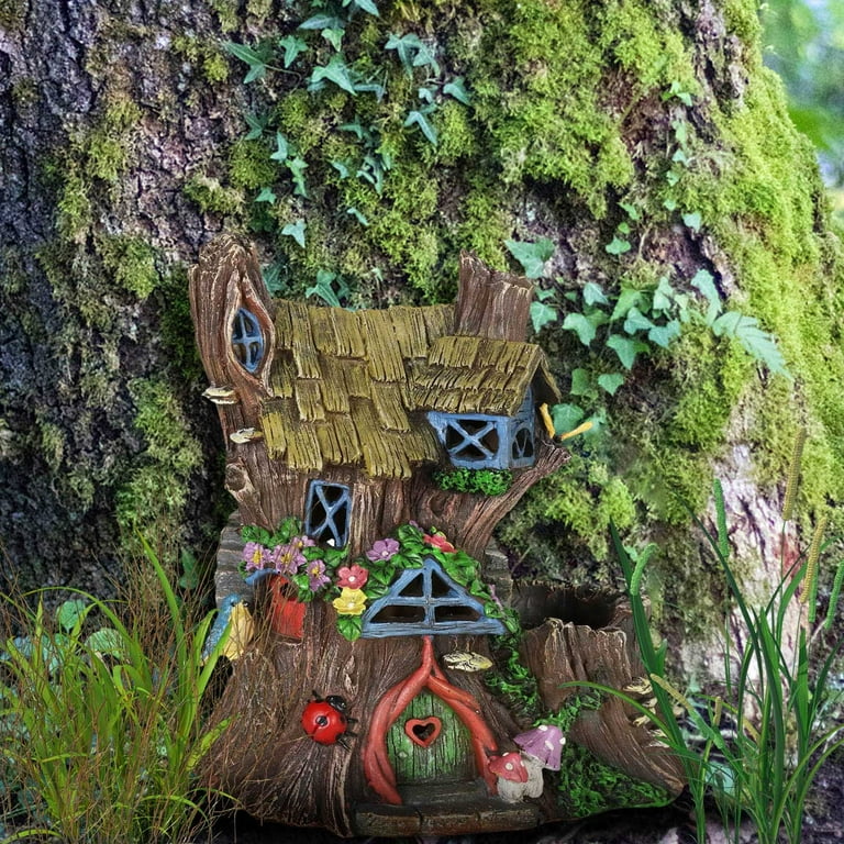 Homemade Fairy Tree House